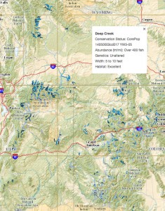Colorado River Cutthroat Trout Range Maps – Wild Trout Streams